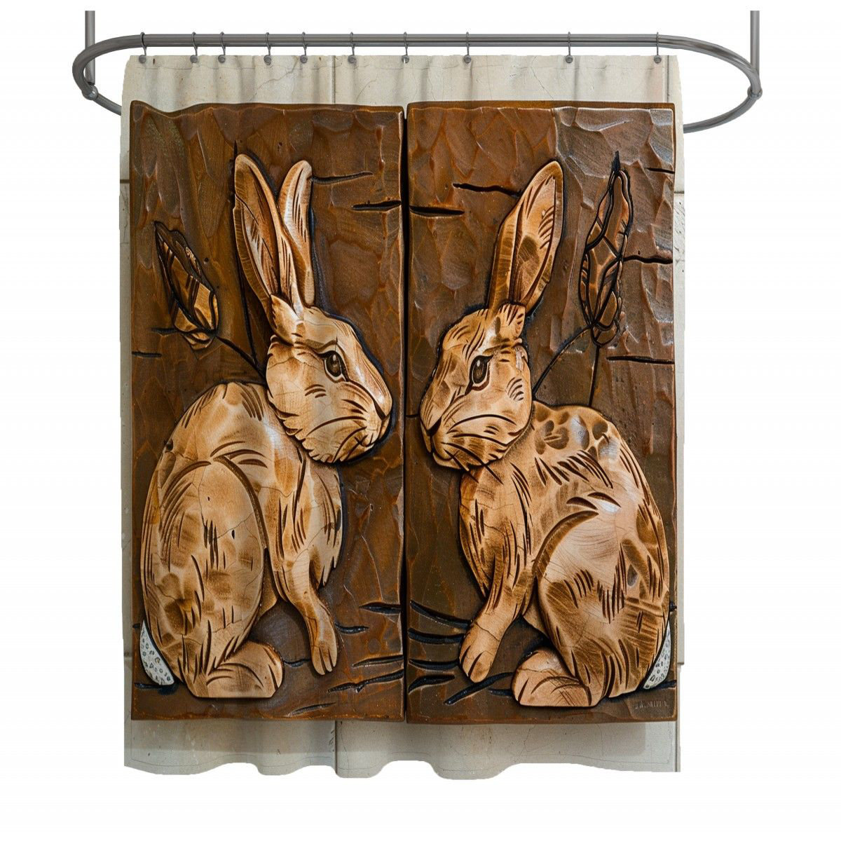 Bayou Breeze Bivan Shower Curtain | Wayfair