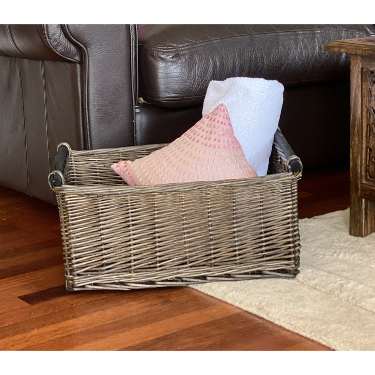 Three Posts Wicker Basket & Reviews | Wayfair.co.uk