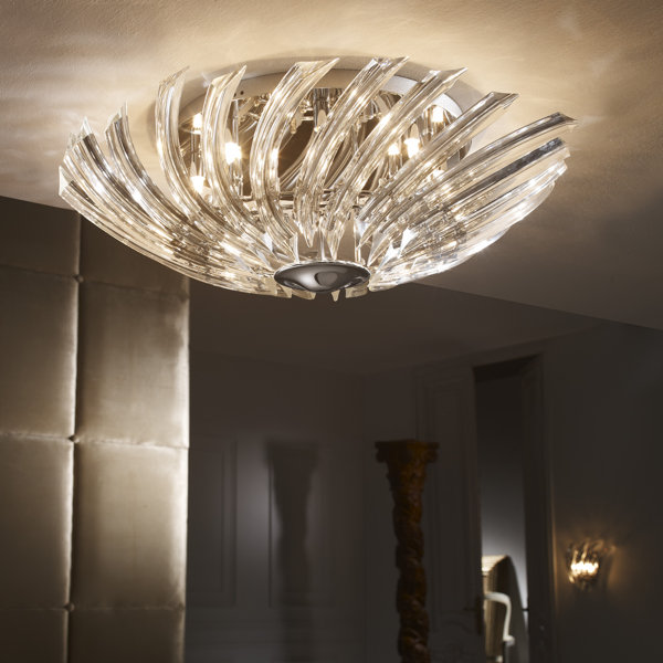 Ivy Bronx Bolanos 8 Light Flush Mount & Reviews | Wayfair.co.uk
