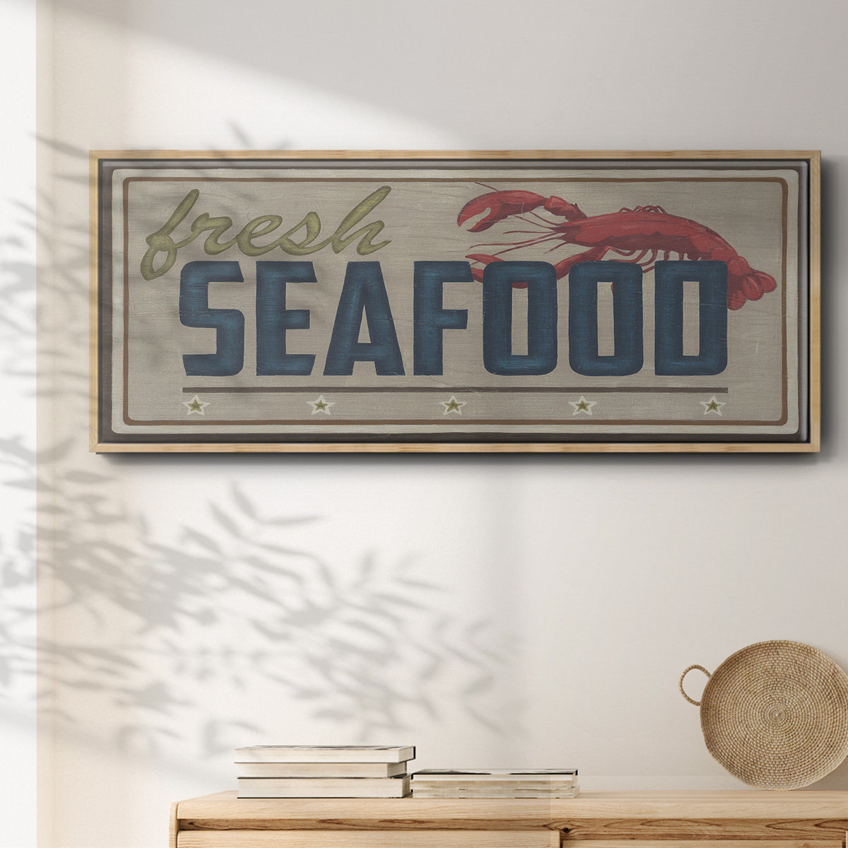 Wexford Home Shoreline Signs I- Framed Canvas | Wayfair