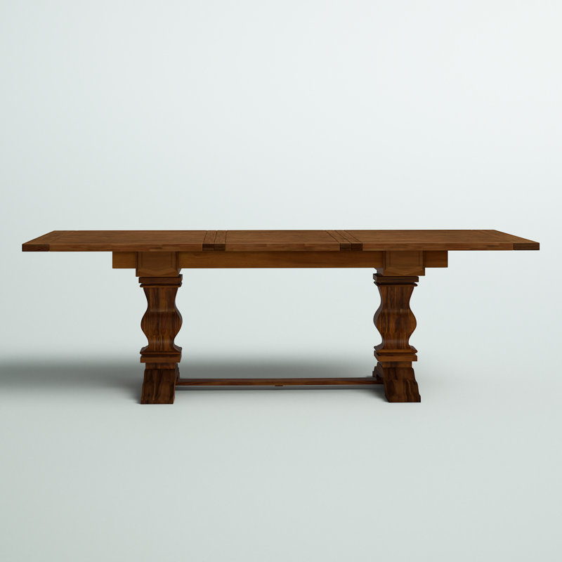 Greyleigh™ Reign Removable Leaf Solid Wood Dining Table & Reviews | Wayfair