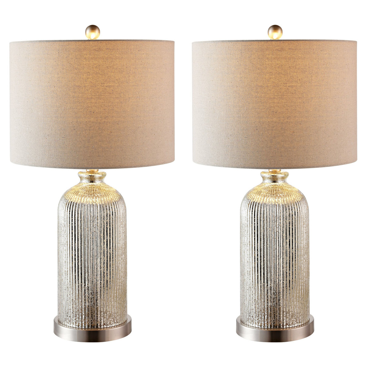House of Hampton® Carla 26" Table Lamp Set & Reviews | Wayfair