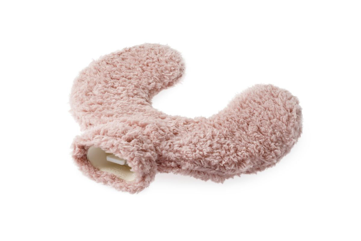 Blue Canyon Neck Hot Water Bottle + Cover Pink | Wayfair.co.uk