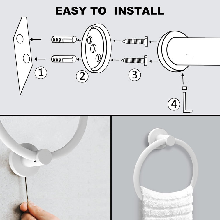 FOLKAB Towel Ring | Wayfair