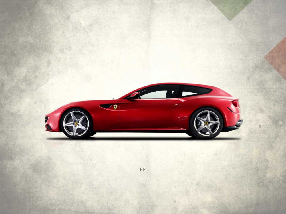 17 Stories Ferrari FF Poster Print By Mark Rogan (36 X 24) RGN113390 ...