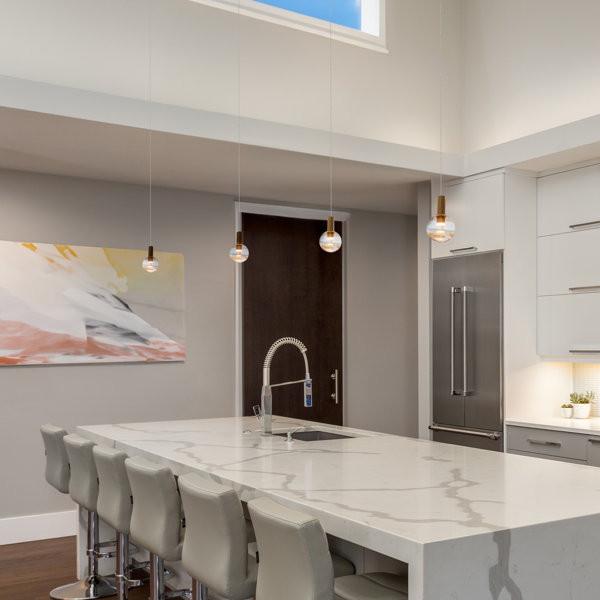 VONNLighting Sienna 5-in Integrated LED Height Adjustable ETL Certified ...