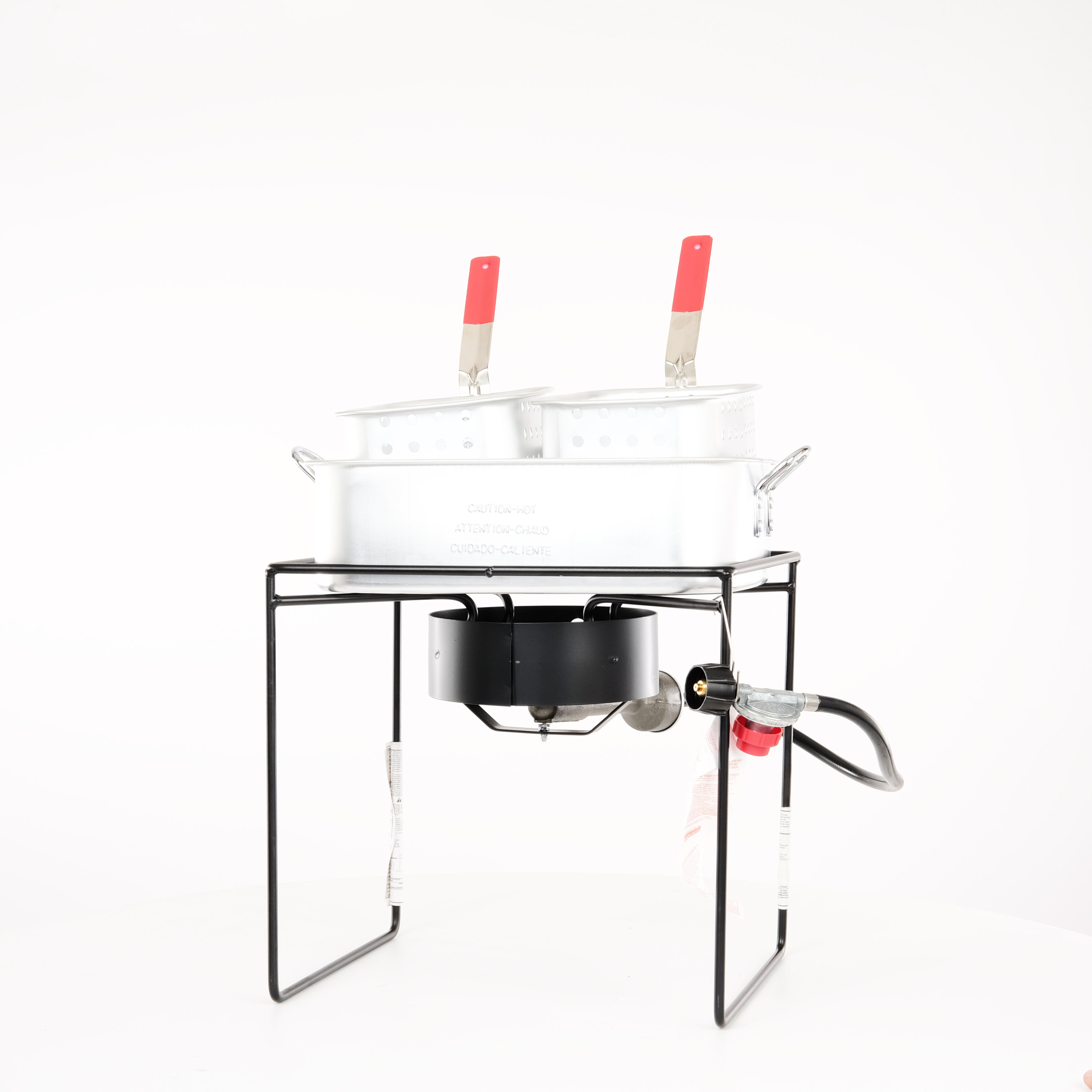 King Kooker 1 Burner Propane Rectangular Fryer Outdoor Cooker Kit with ...