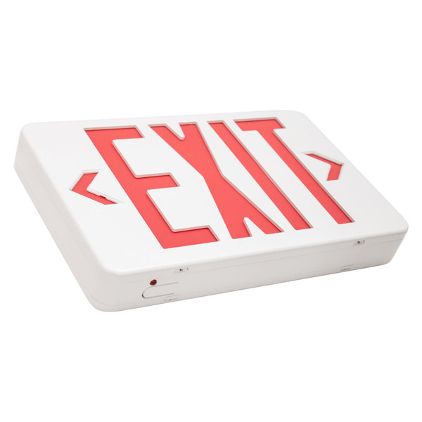 MW LIGHTING LED Emergency Light,Exit Sign Light With Emergency Backup ...