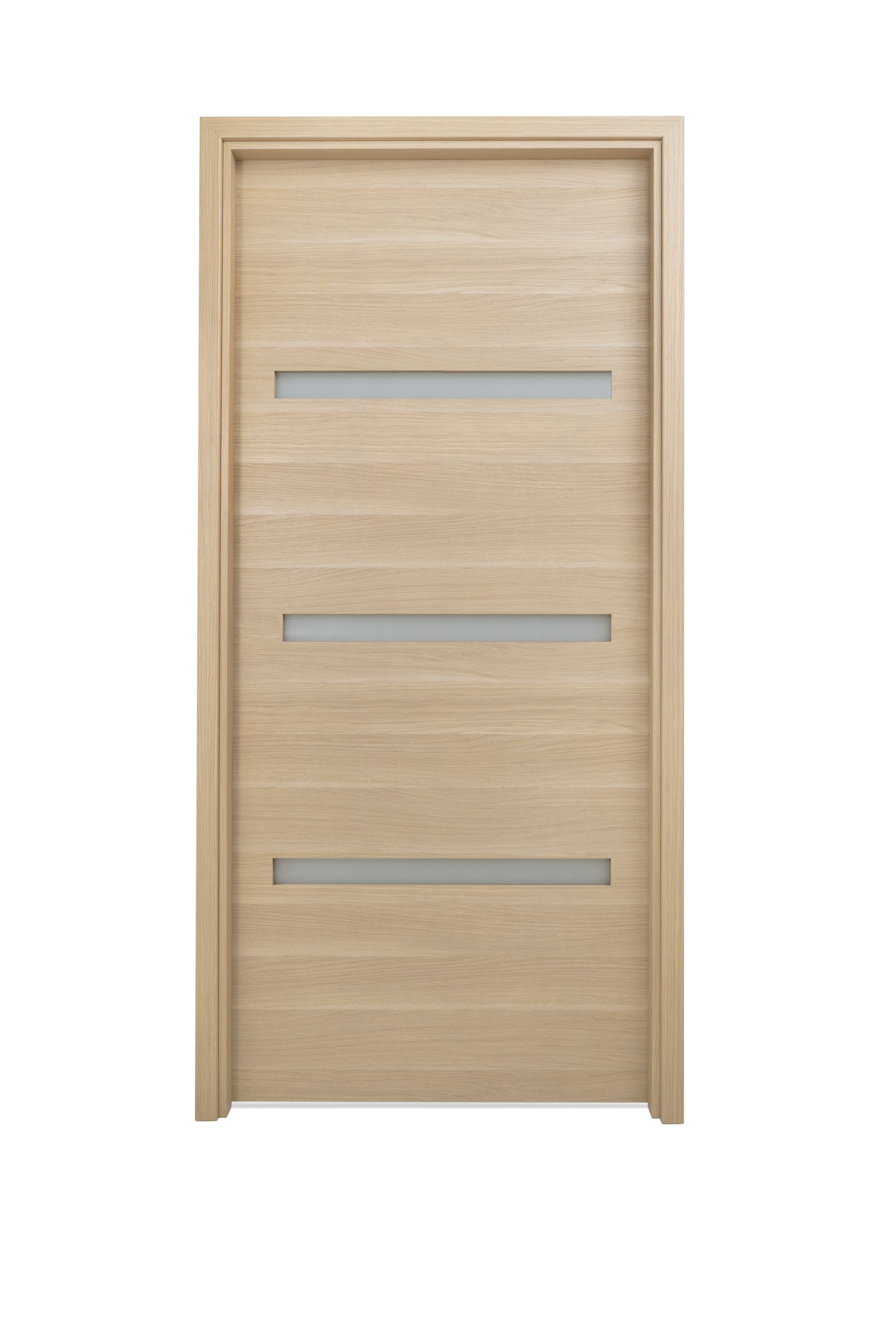 LEGNORI Modern Pre-Hung Italian Interior Glass Door Prefinished Urban ...