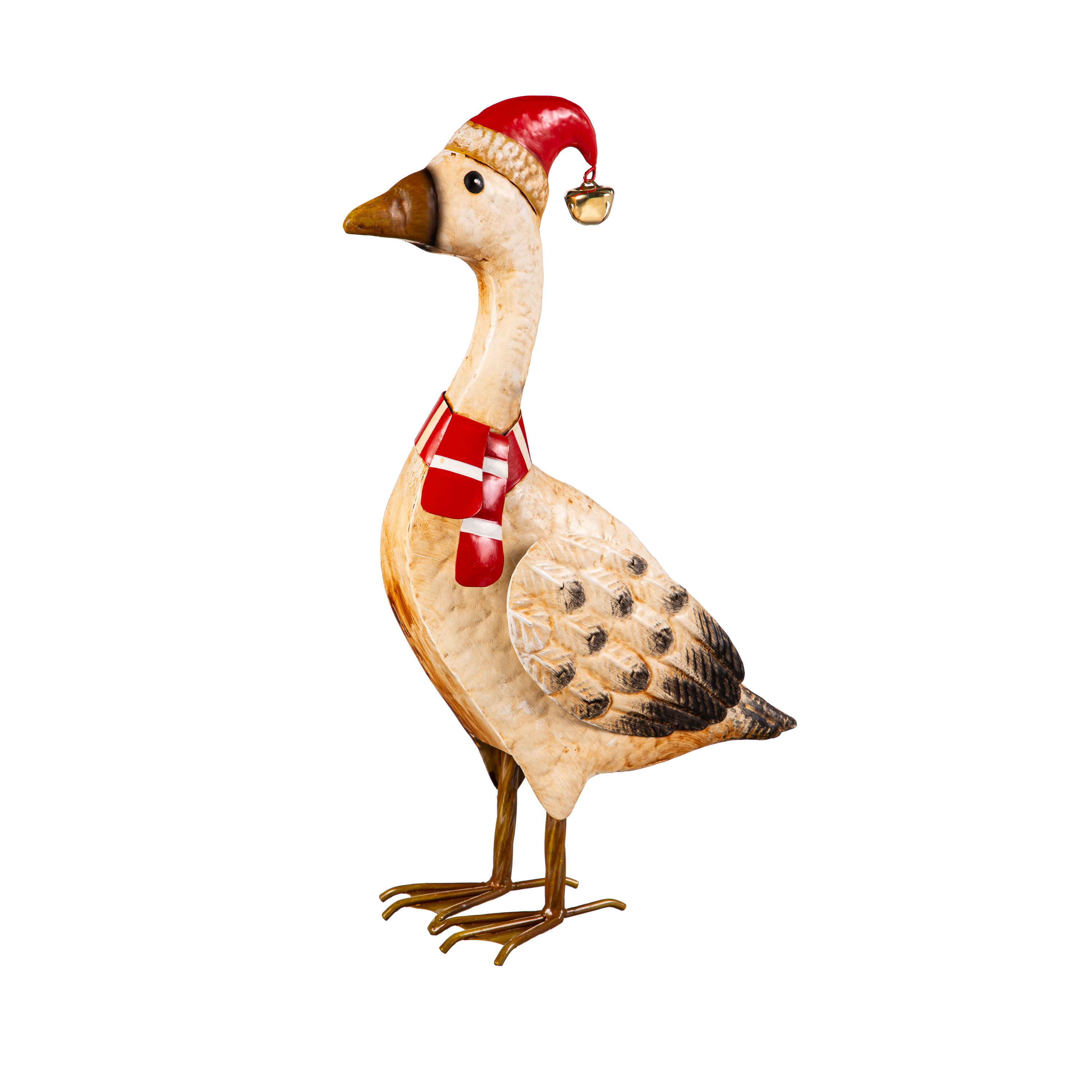 Ophelia & Co. Metal Goose Statuary | Wayfair