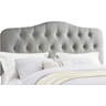 Canora Grey Linen Upholstered Headboard-Modern-Adjustable Height-Button ...