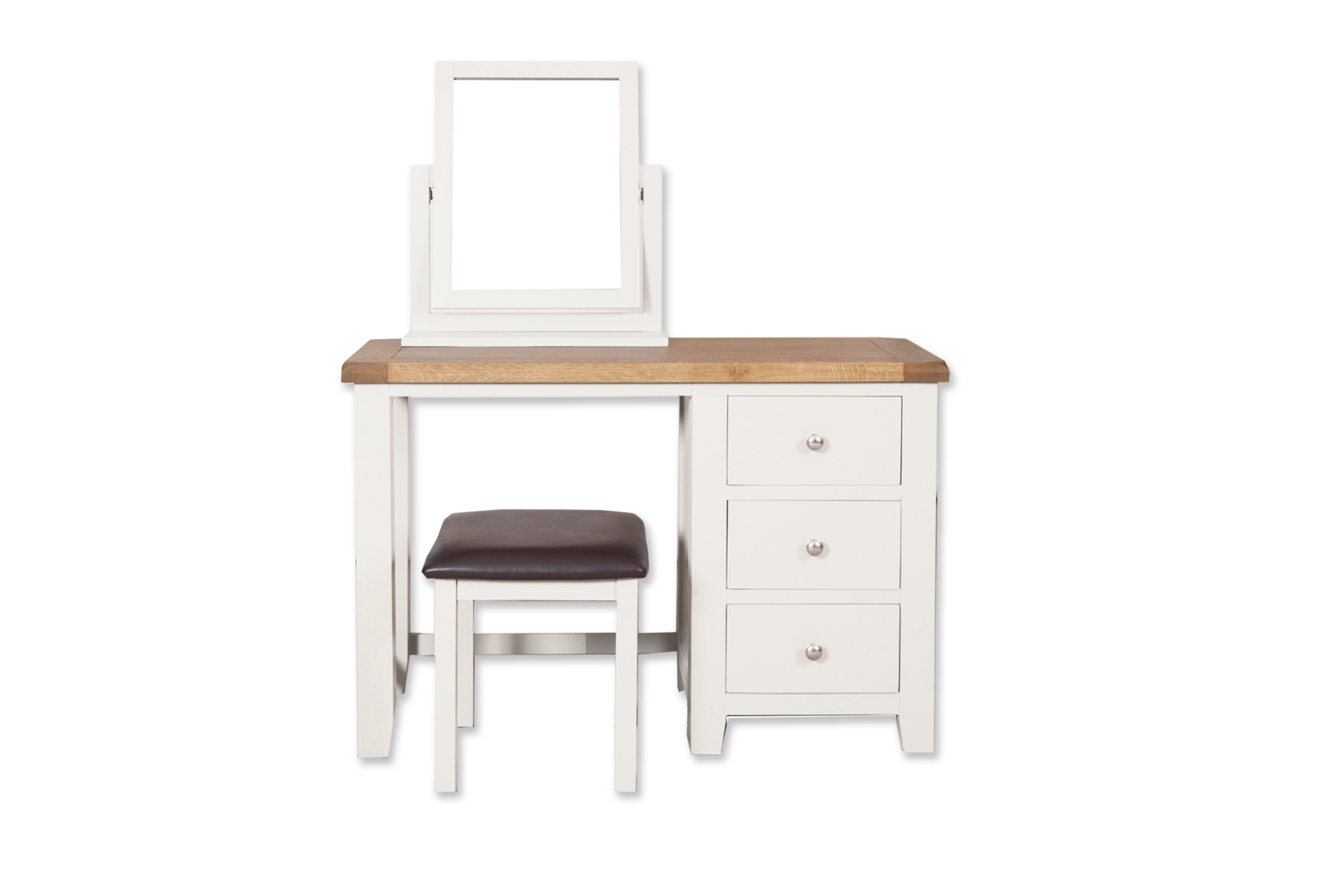 August Grove Ismay Dressing Table Set with Mirror | Wayfair.co.uk