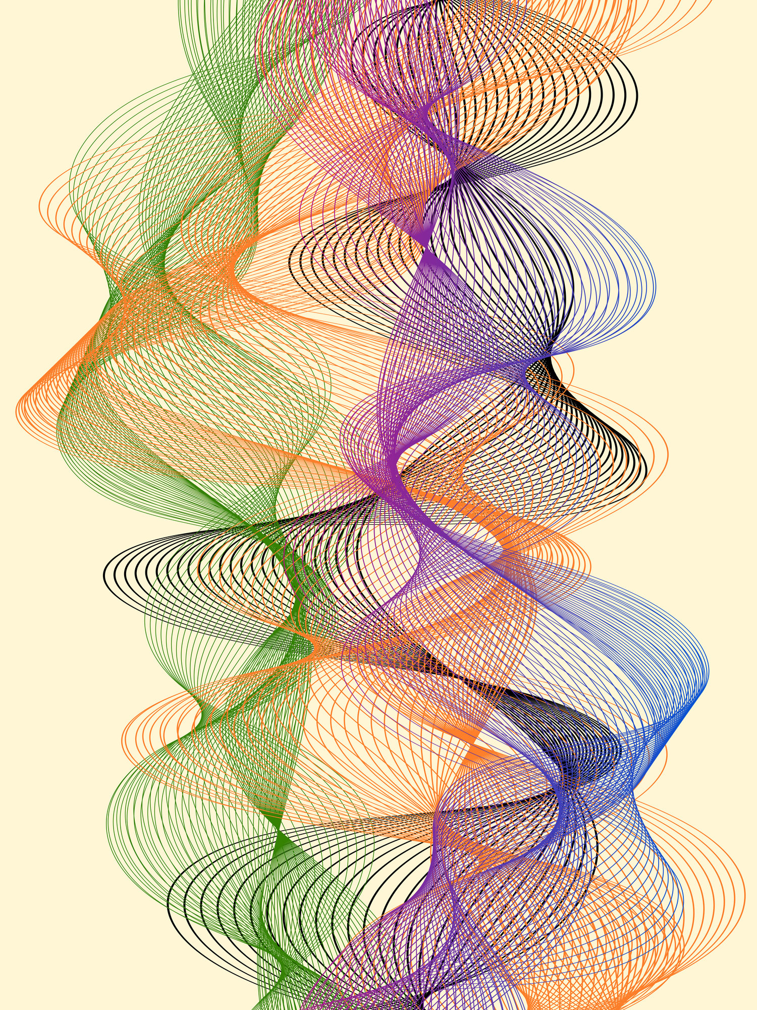 Made & Curated Winding Shapes 2 by Angel Estevez - Graphic Art | Perigold