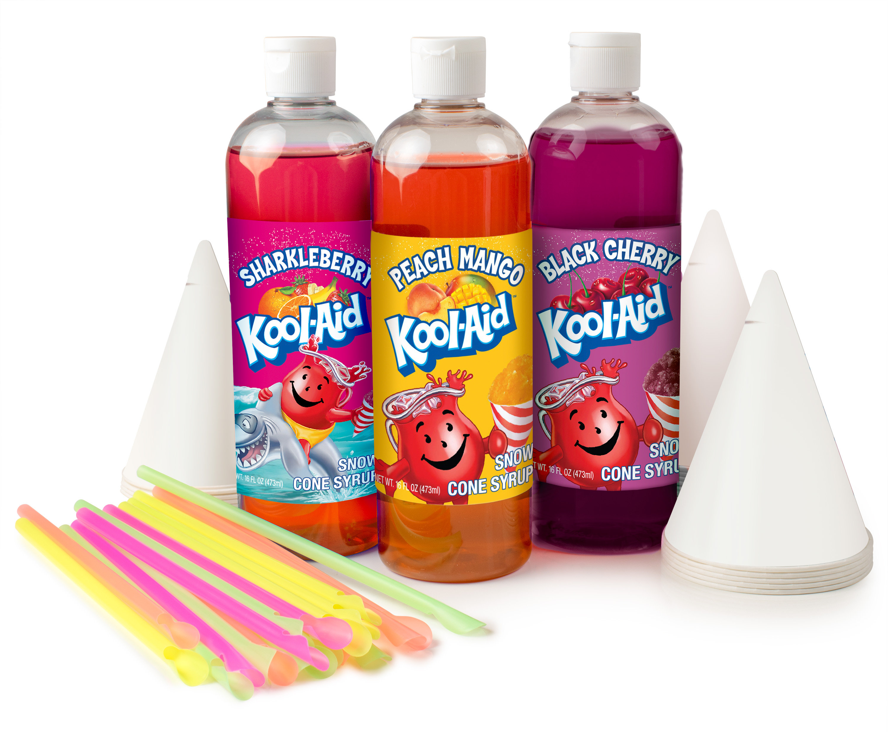 Nostalgia Kool-aid KASCK3BPS Snow Cone Syrup Party Kit - Wayfair Canada