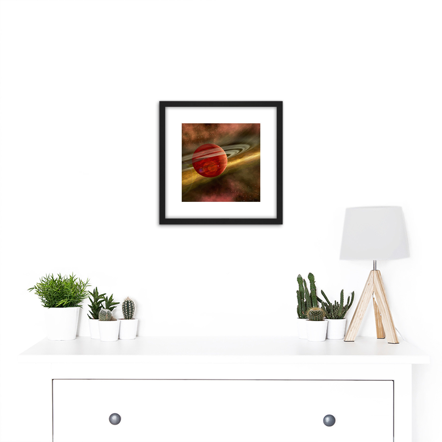 Ebern Designs Space NASA Birth Planet Discs Star Orbit Illustration ...