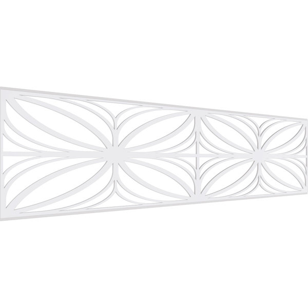 PCI Enterprises 24.25'' H x 94.5'' W x 0.375'' D Expanded Cellular PVC ...