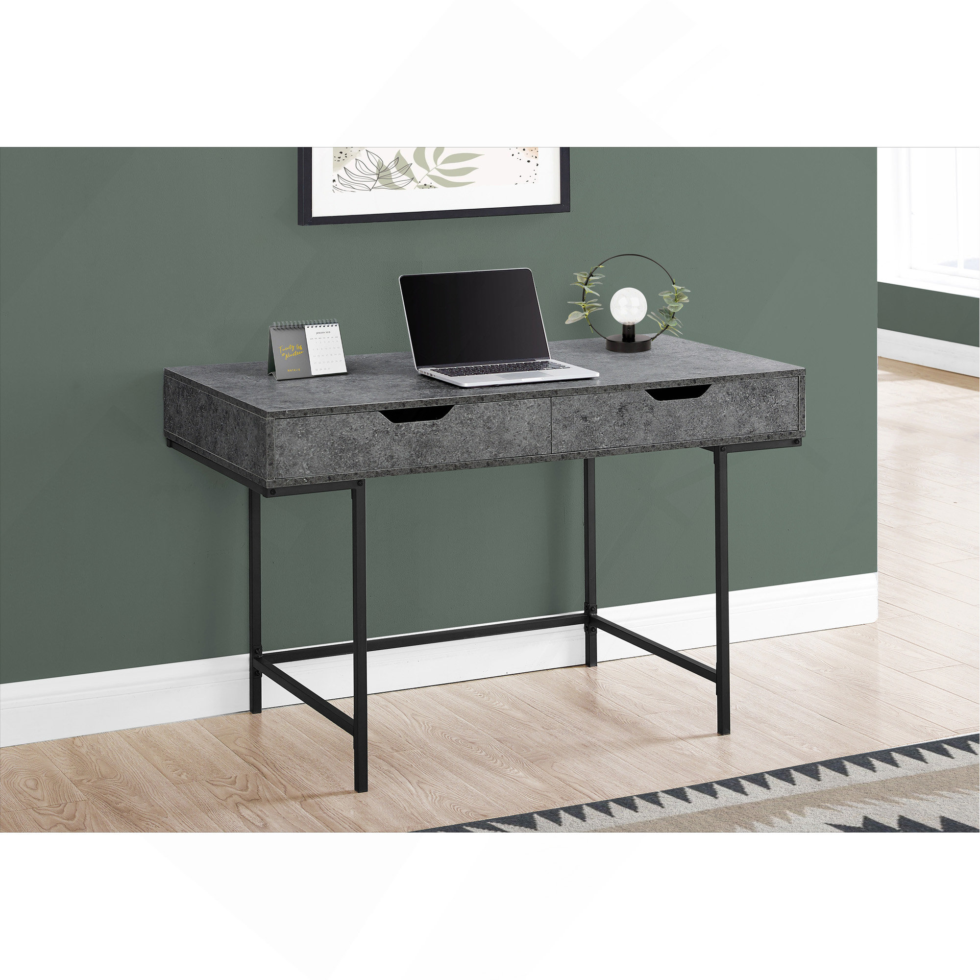 Latitude Run® Modern Computer Desk With Practical Storage And ...