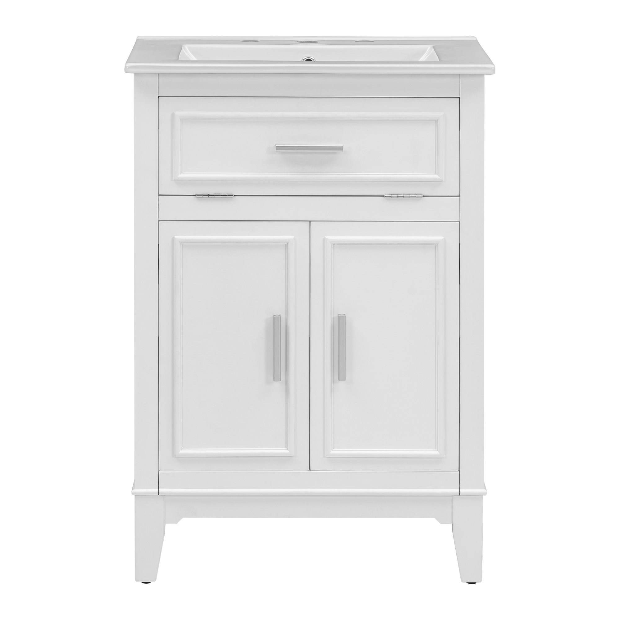 Winston Porter Tyina Freestanding Bathroom Cabinet | Wayfair