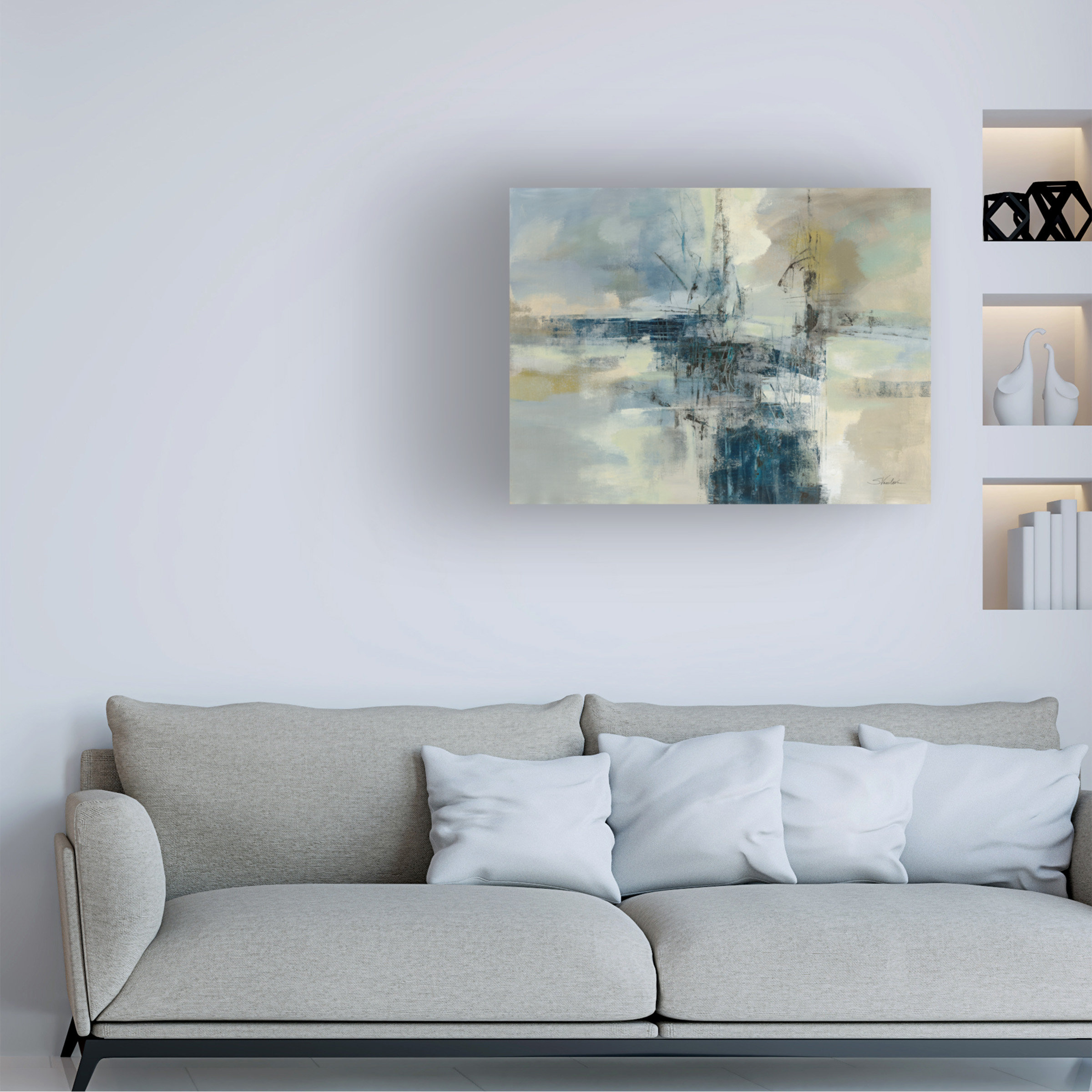 17 Stories Silvia Vassileva ''Sea Port'' Canvas Art | Wayfair