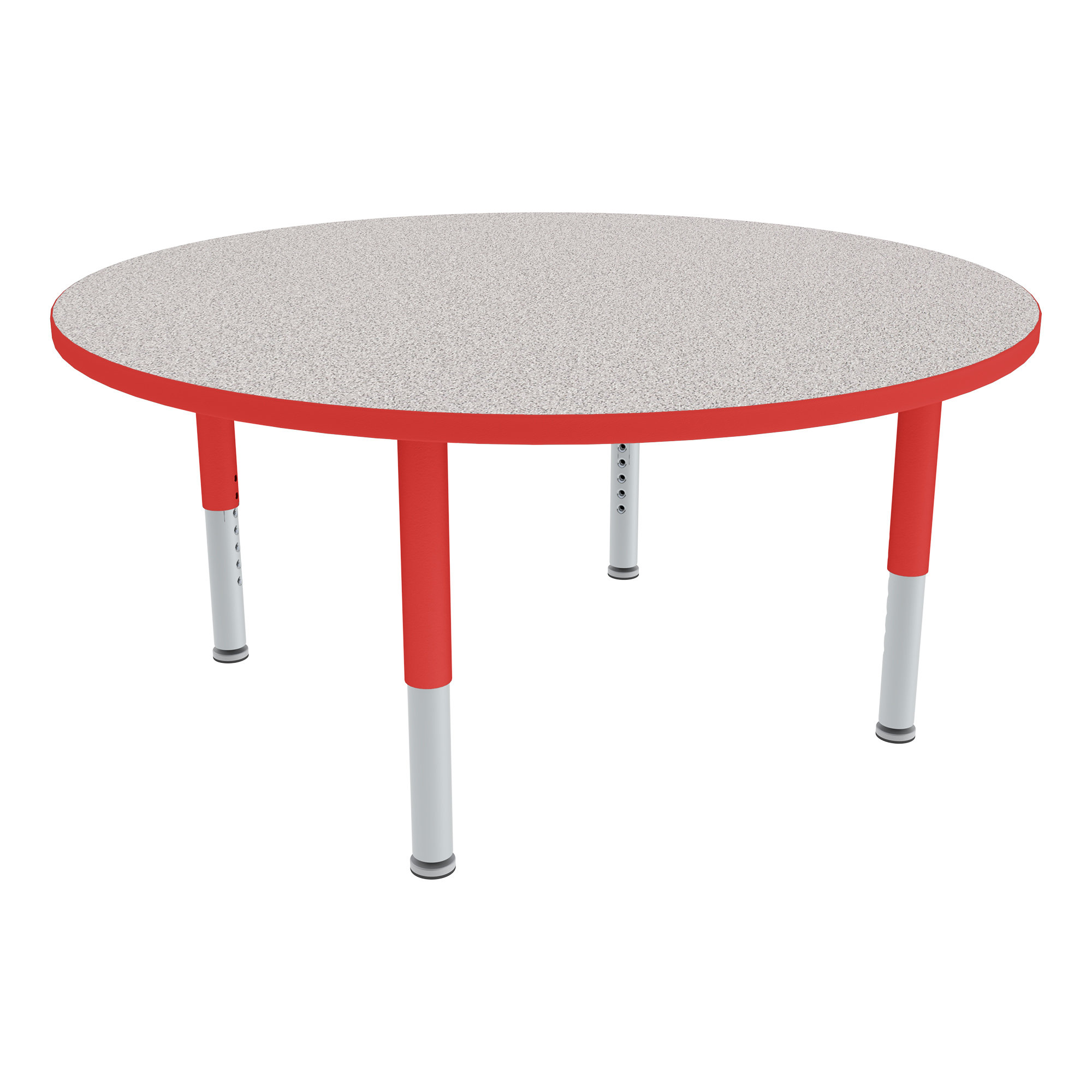 Sprogs Round Preschool Collaborative Adjustable Height Circular ...