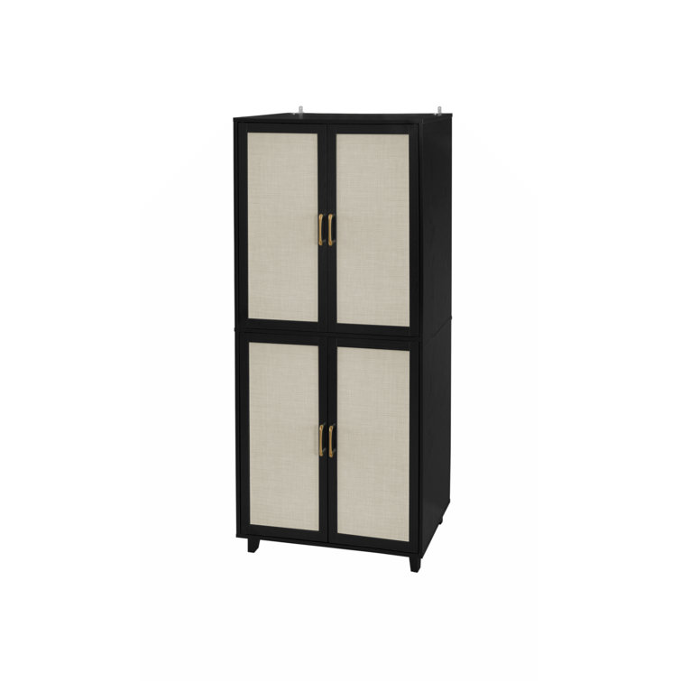 Corrigan Studio® 4 Door Cabinet, With 4 Adjustable Inner Shelves ...