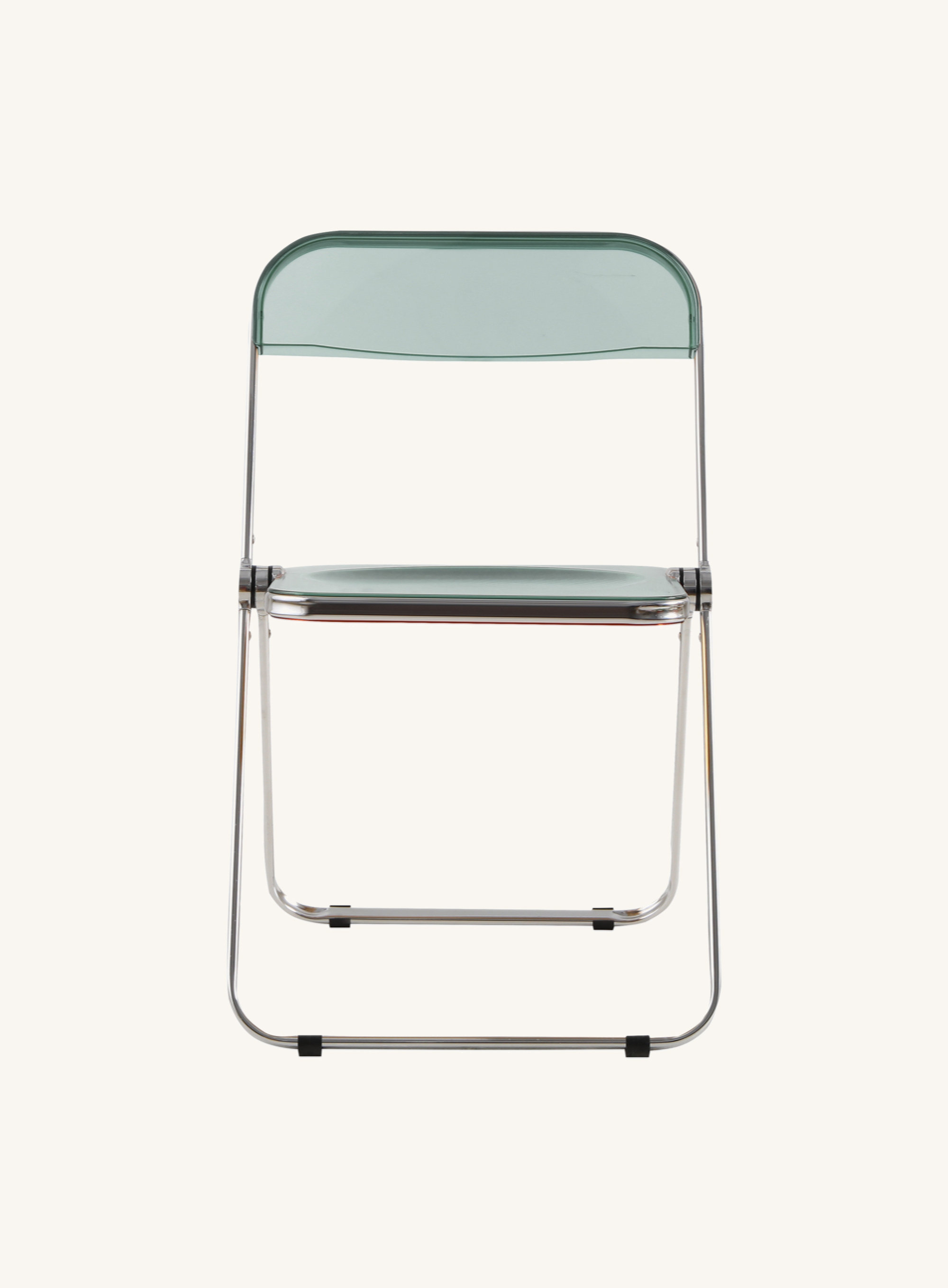 Wrought Studio™ Lorelay Plastic Office Folding Chairs, Seat-Chrome ...