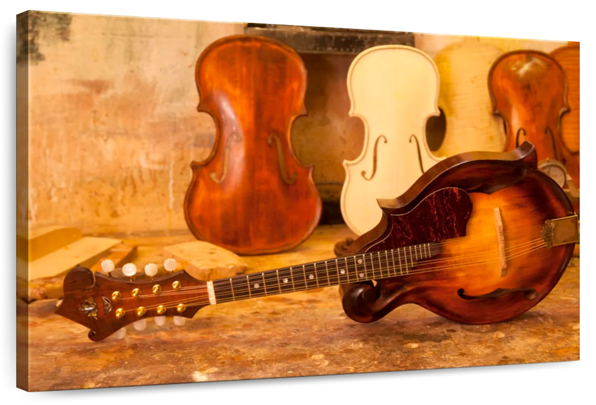 Red Barrel Studio® Wooden Mandolin | Wayfair