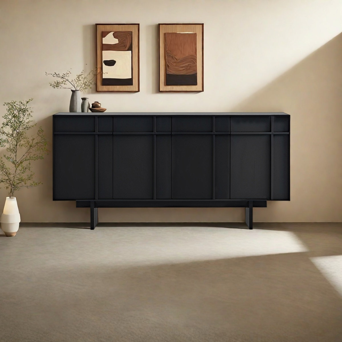 Hokku Designs Retro style sideboard and storage cabinet | Wayfair