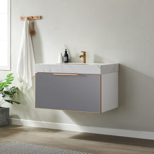 Metal Bathroom Vanities You'll Love | Wayfair