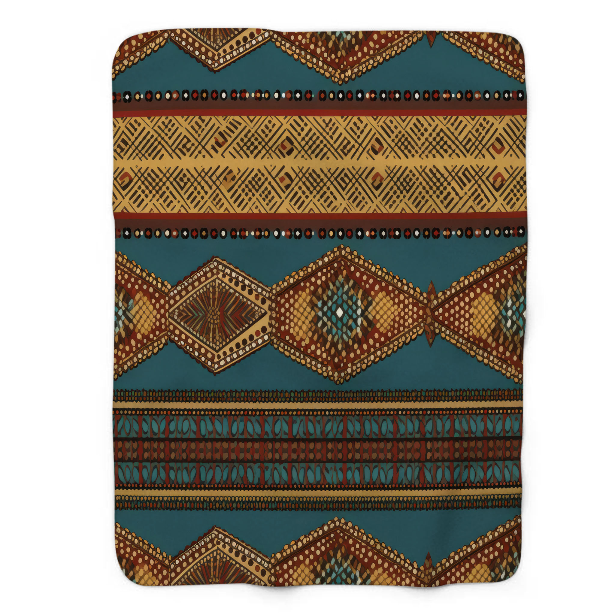 MentionedYou Gypsy Borders - 1 Piece Blanket | Wayfair