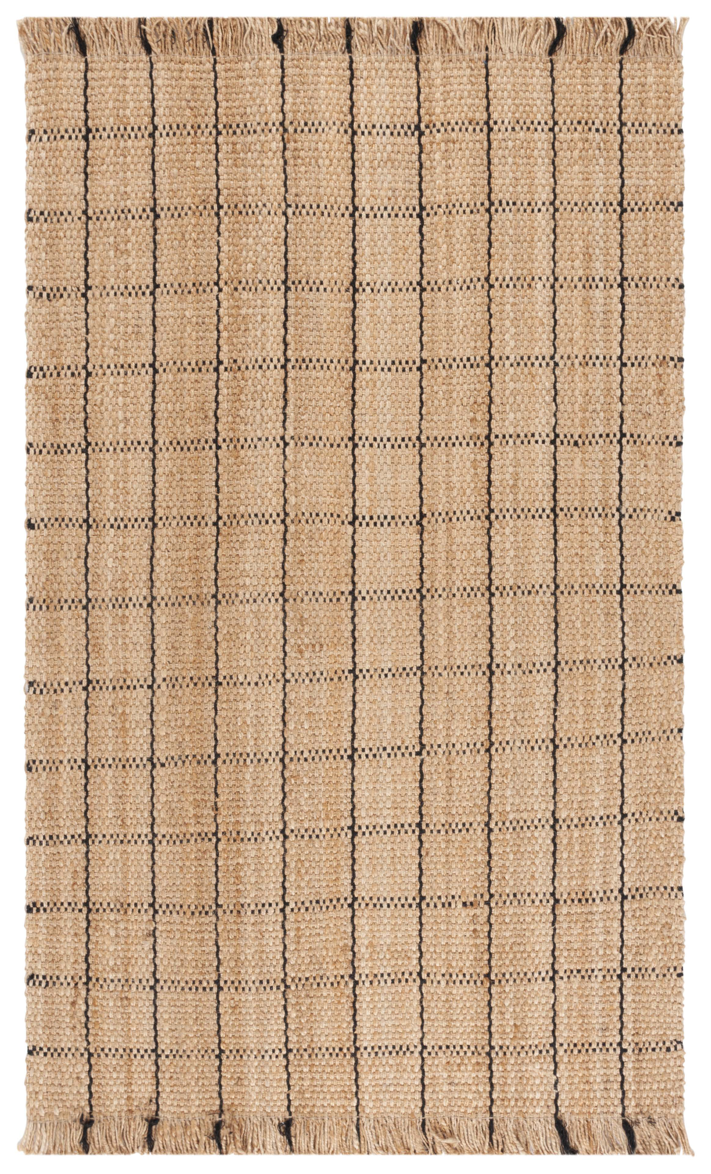 Joss & Main Natural Fiber 602 Hand Woven Jute Geometric Rug | Joss & Main