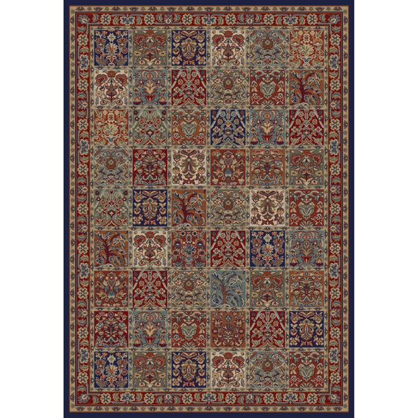 World Menagerie Edmont Flatweave Oriental Rug & Reviews | Wayfair