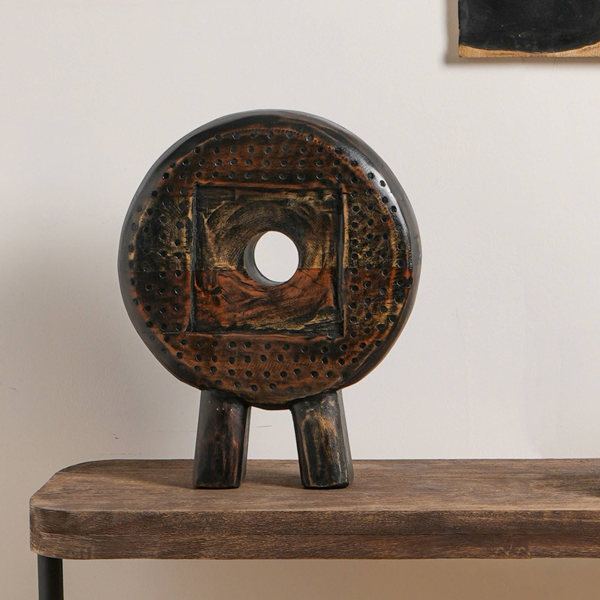 Trent Austin Design® Wiens Decorative Object/Reclaimed Wood Tabletop ...