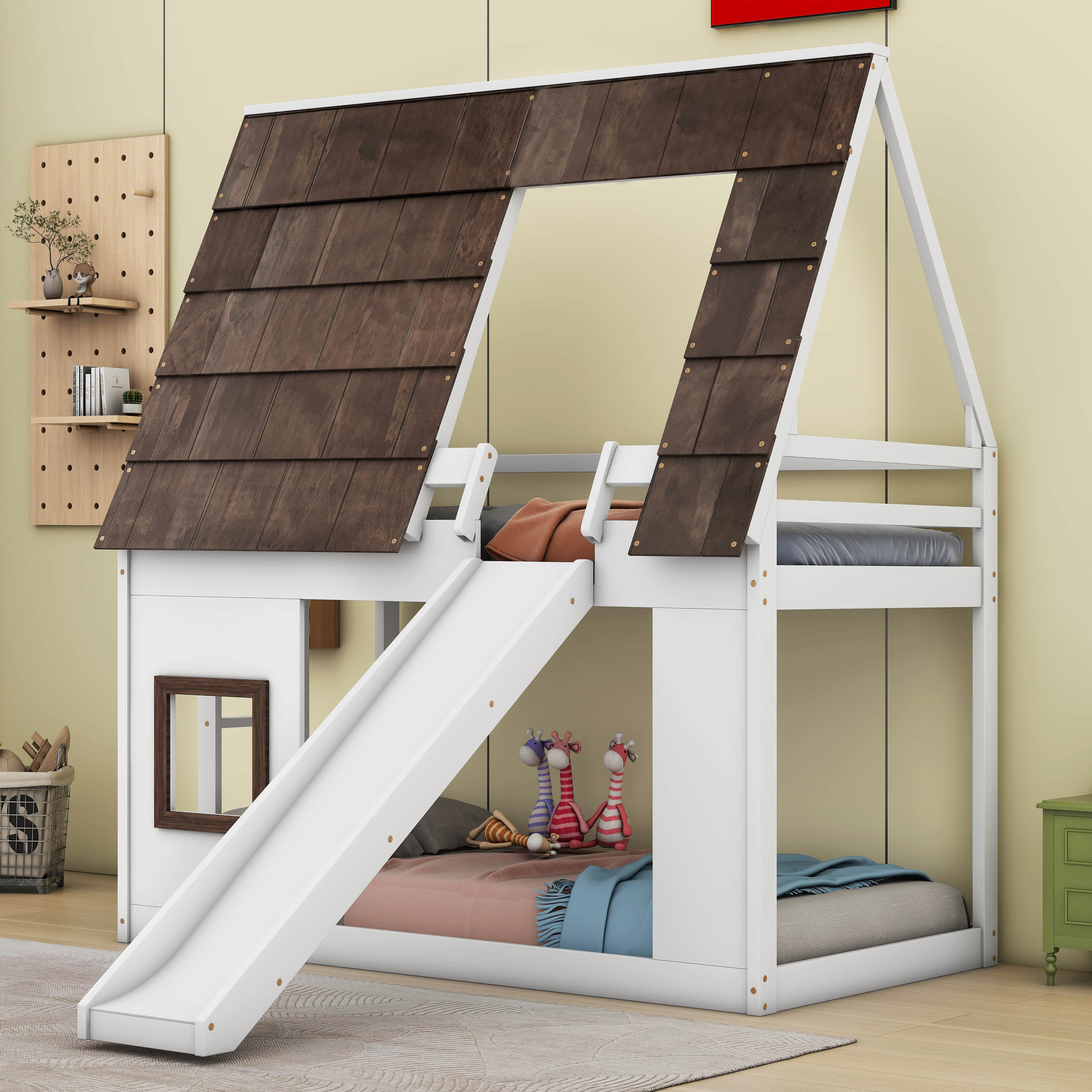 Harper Orchard Ronald Twin Bunk Bed by Harper Orchard | Wayfair