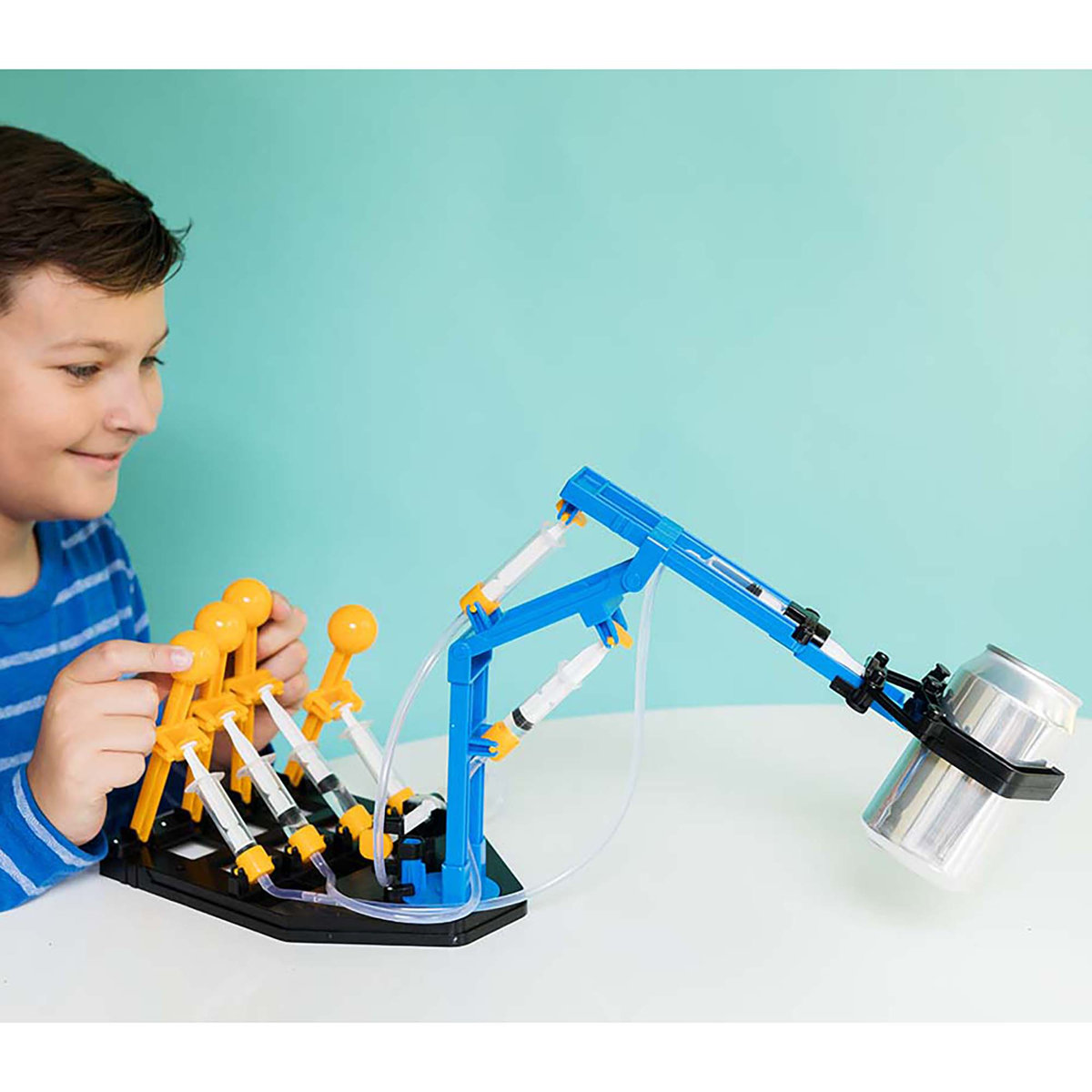 4M Industrial 4M: KidzLabs: Mega Hydraulic Arm - DIY Robotic Water ...