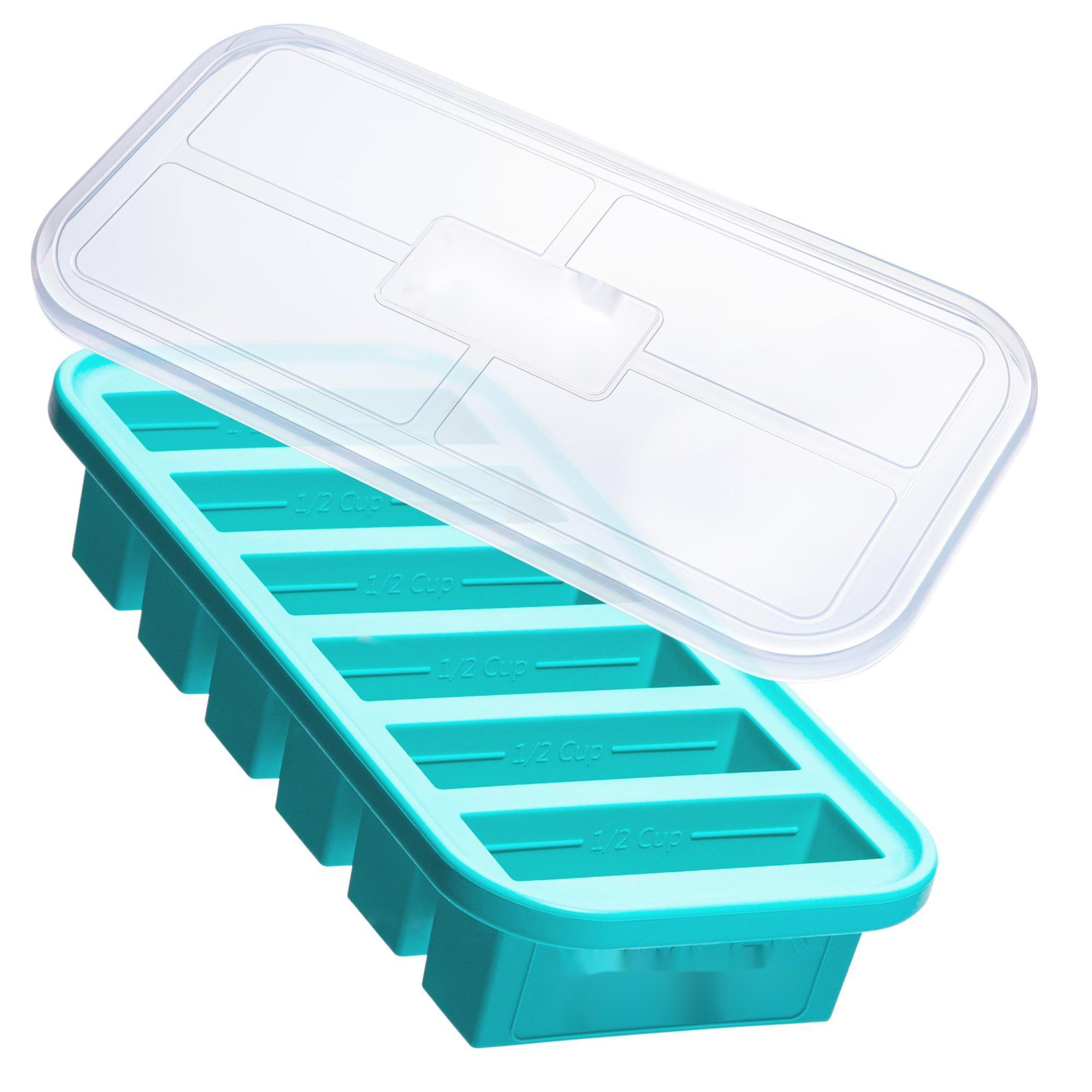Latitude Run® 1/2 Cup Silicone Freezer Mold, Perfect For Storing Soups ...