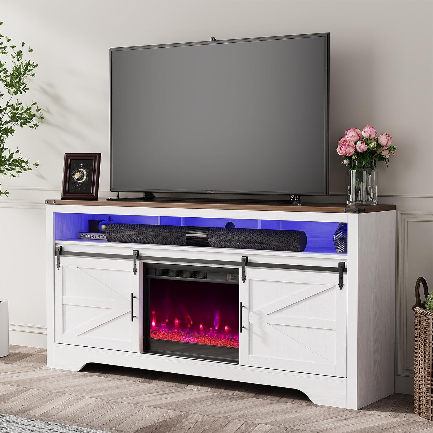 August Grove® Charmonique 70'' Media Console | Wayfair