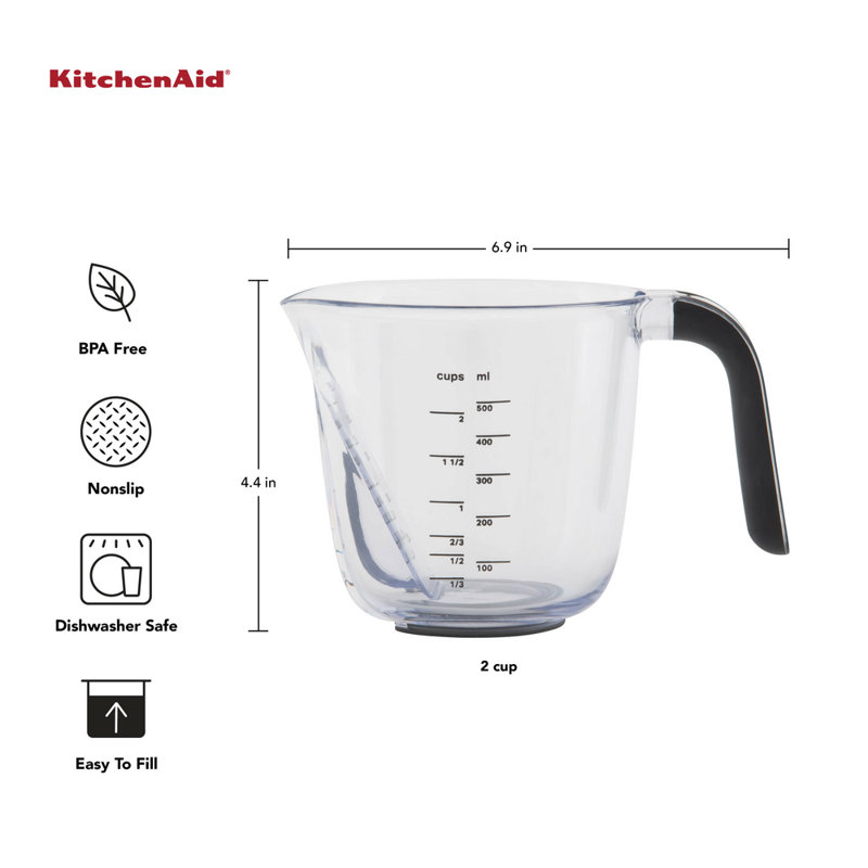 KitchenAid® Kitchenaid Angled Measuring Jug | Wayfair