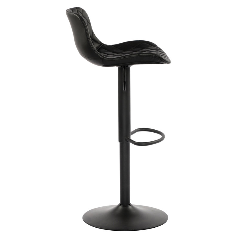 Wade Logan® Beora Swivel Adjustable Height Bar Stool & Reviews | Wayfair