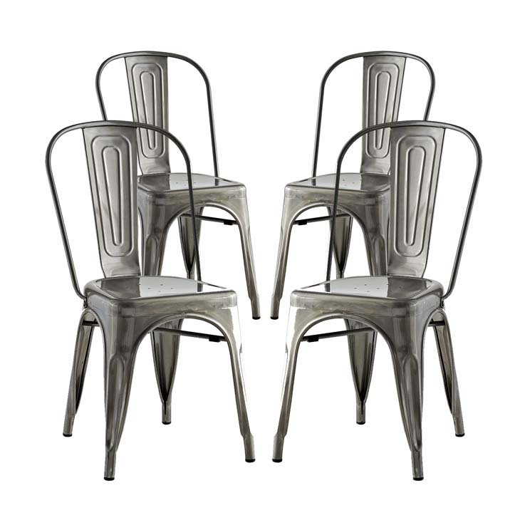 Modway Promenade Coated Steel Dining Side Chairs & Reviews | Wayfair