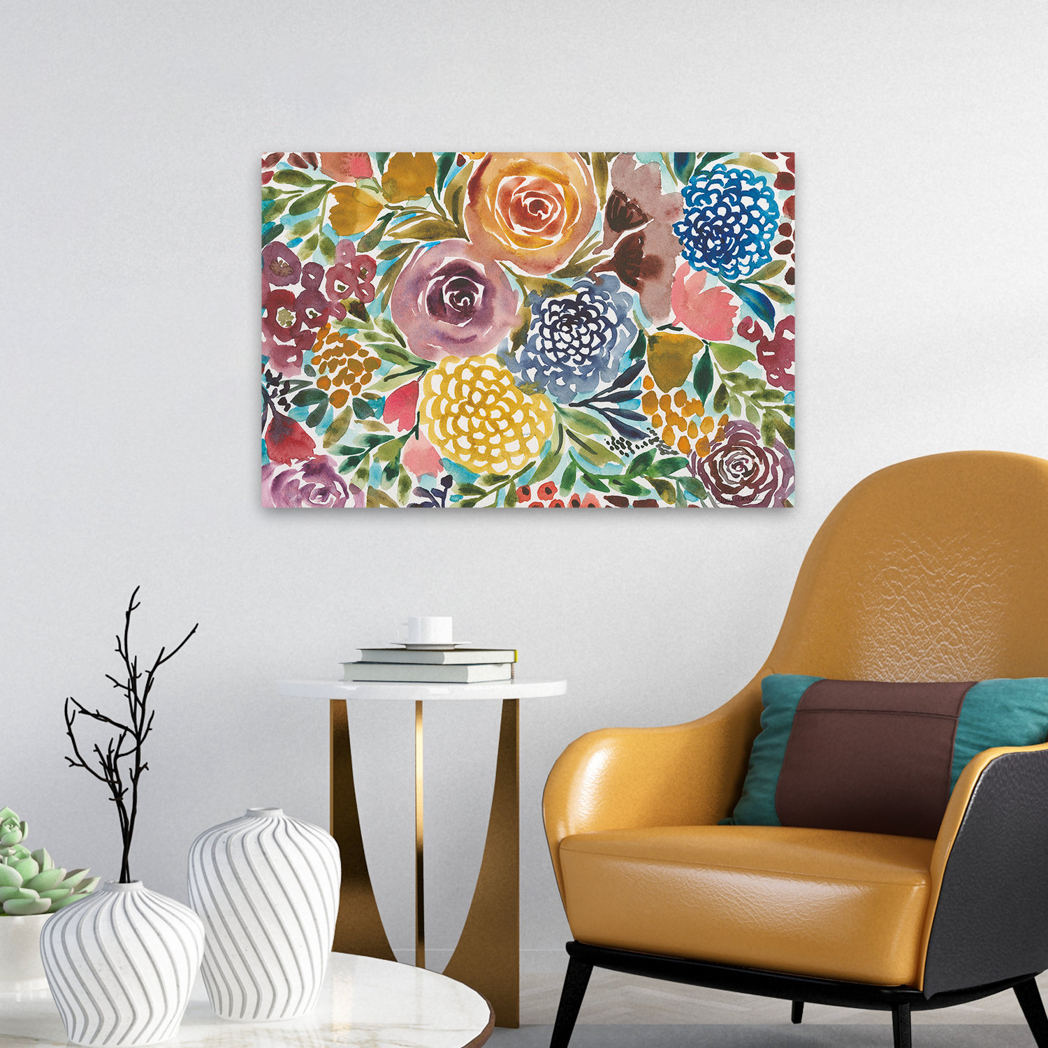 Red Barrel Studio® Floral - Spray Of Flowers | Wayfair