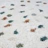 THE RUGS Moodi Modern Shaggy Multicolour Area Rug and Runner Abstract ...