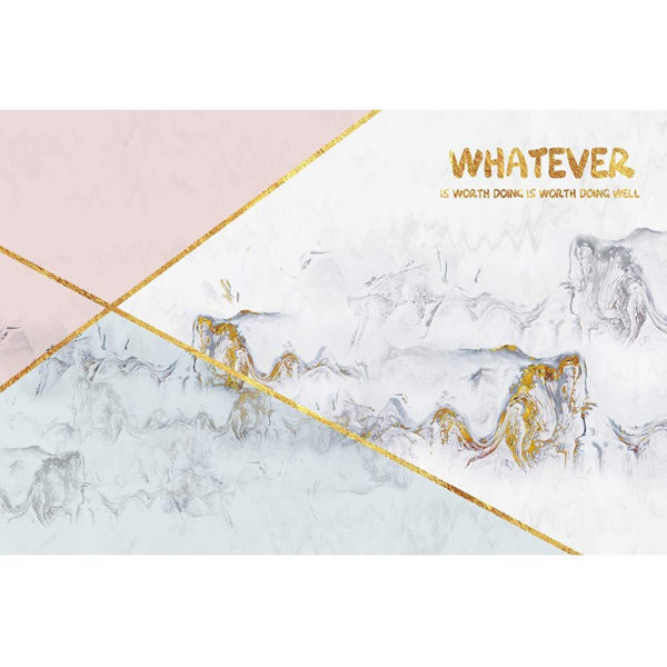 IDEA4WALL Abstract Geometric Theme WMR-WGEOMETRIC-1908-N19 - Wayfair Canada