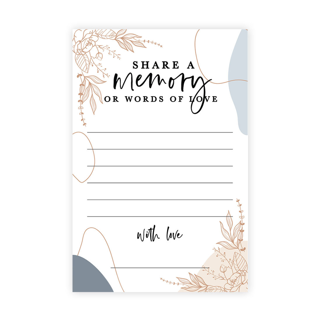 Koyal Wholesale Share A Memory Cards, Abstract Shapes And Line Drawing ...