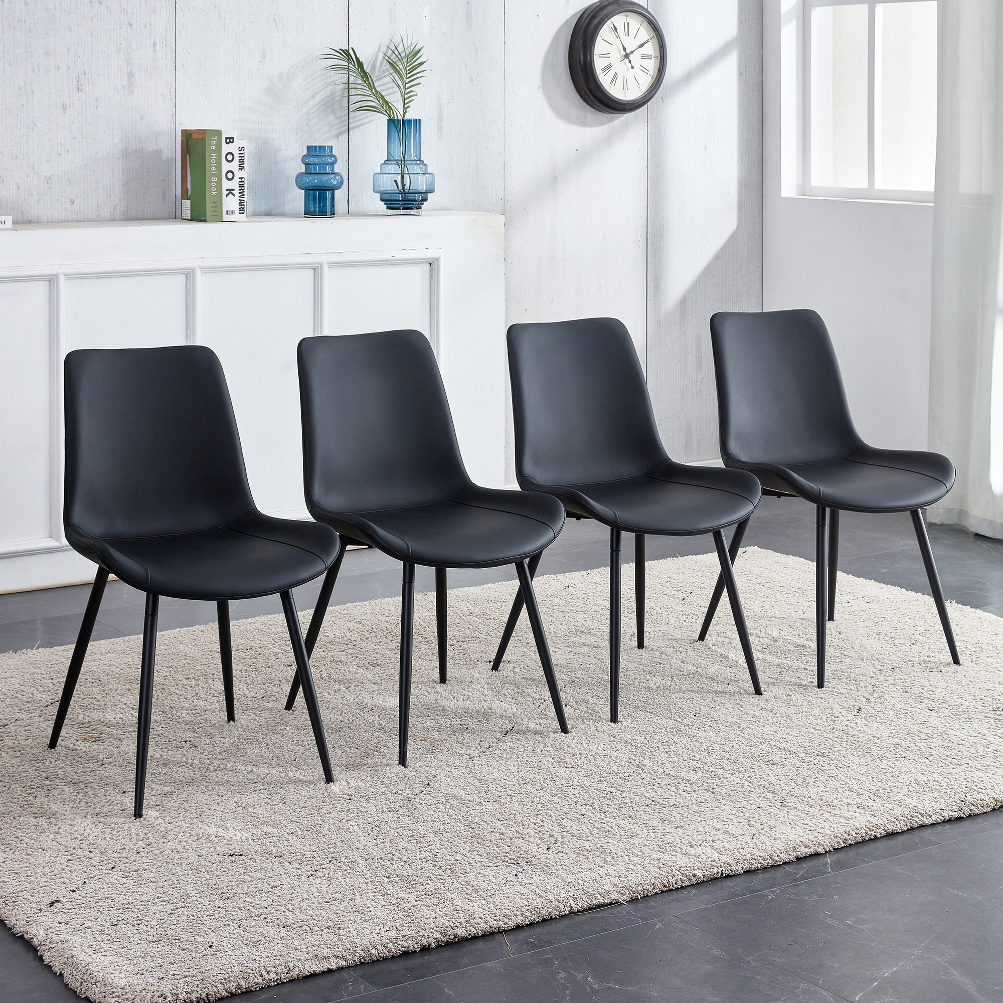 George Oliver Keyair Metal Side Chair Dining Chair & Reviews | Wayfair