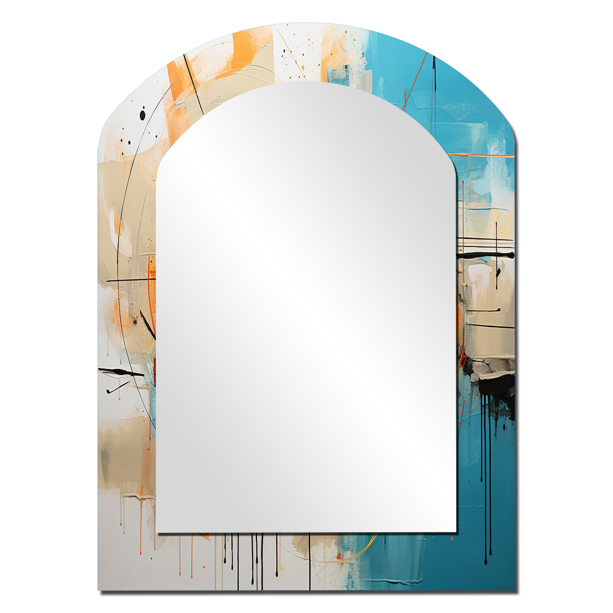 Ivy Bronx Abstract Chromatics III - Abstract Collages Arch Unique Wall ...