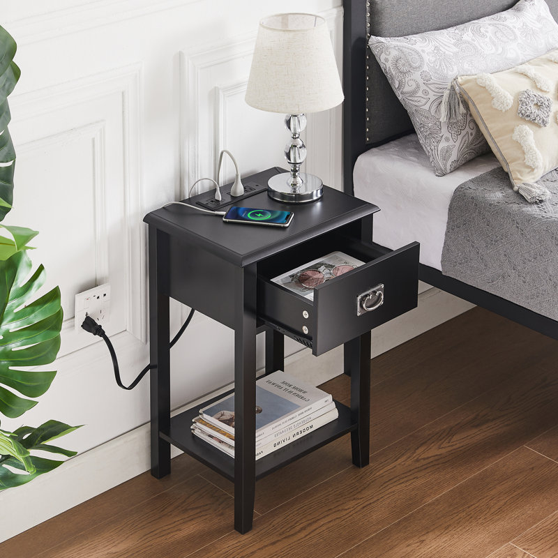Trent Austin Design Miramontes Nightstands with Charging Station End ...