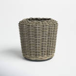 Ibolili Morgan Rattan Basket | Wayfair