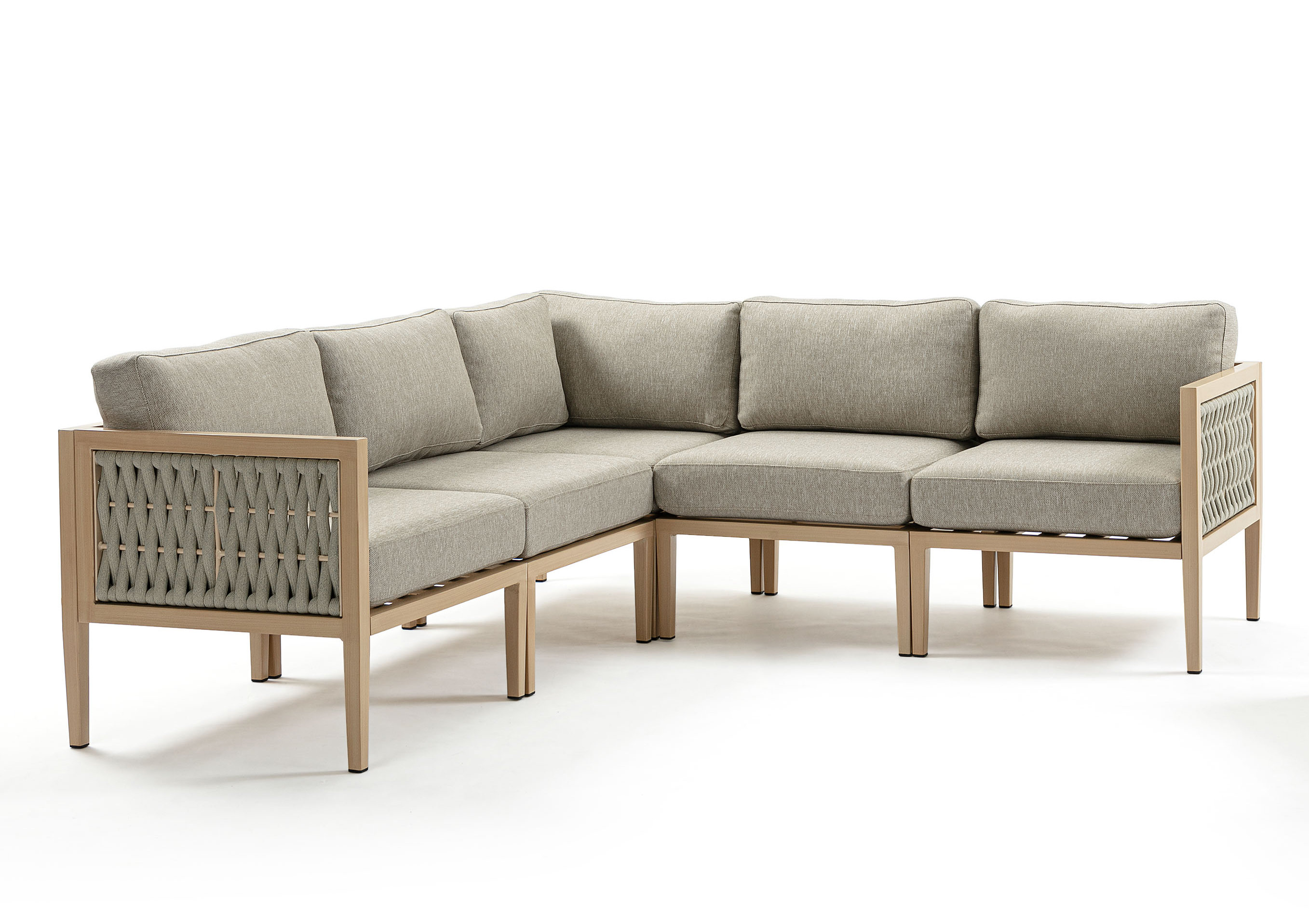 Ebern Designs Shyloe Weatherproof Indoor And Outdoor Modular Sectional ...
