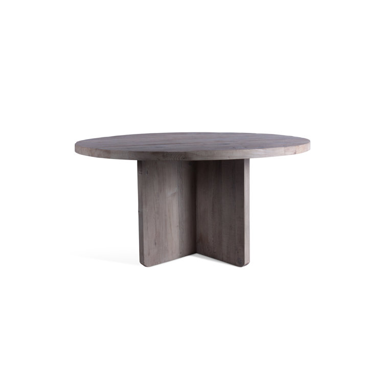 Bliss Studio Axel Round Solid Wood Dining Table | Wayfair